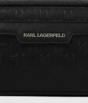 Karl Lagerfeld K/monogram Perforated Crossbody Bag