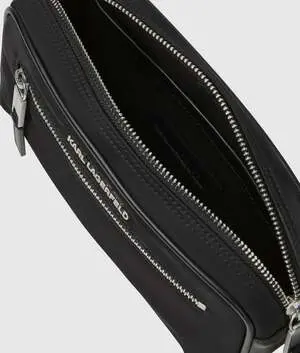 Karl Lagerfeld K/nylon Buckle Belt Bag
