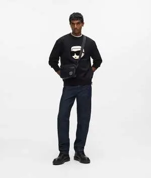 Karl Lagerfeld Ikon Karl Bold Graphic Sweatshirt