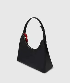 Karl Lagerfeld Ikon Nylon Charm Hobo Bag
