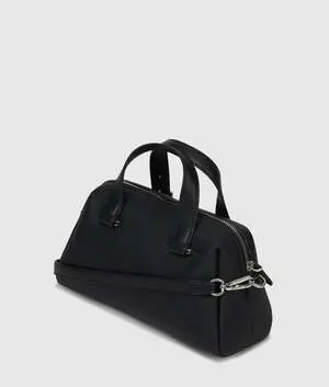 Karl Lagerfeld Ikon Pebble Small Charm Satchel Bag