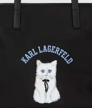 Karl Lagerfeld Ikon Choupette Tote Bag