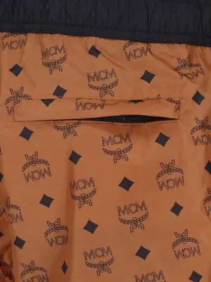 Mcm Visetos Monogram Swim Shorts