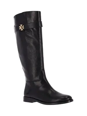 Tory Burch Lock Ridin' Leather Boots