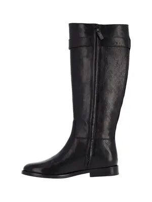 Tory Burch Lock Ridin' Leather Boots