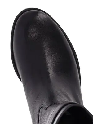 Tory Burch Lock Ridin' Leather Boots