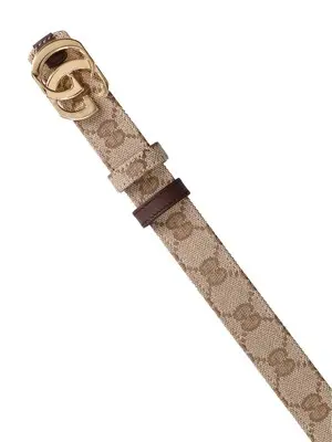 Gucci Cut Gg Marmont Reversible Belt