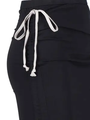 Rick Owens Maxi Cotton Skirt