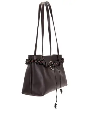 ST. AGNI Bead Belt Detail Bag