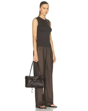 ST. AGNI Bead Belt Detail Bag