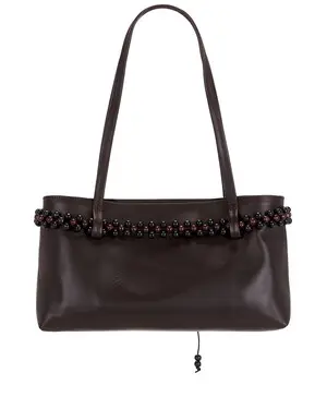 ST. AGNI Bead Belt Detail Bag