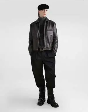 Dolce & Gabbana Wool Turtleneck With Embroidered Logo