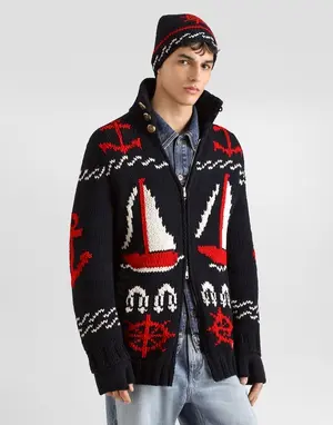 Dolce & Gabbana Cotton Intarsia Cardigan