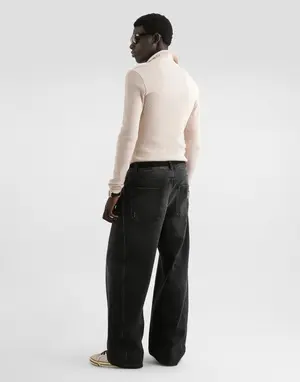 Dolce & Gabbana Oversized Denim Trousers