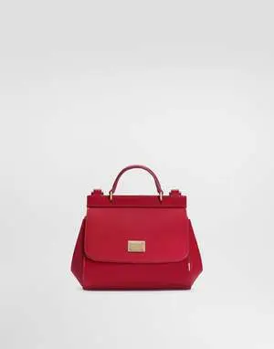 Dolce & Gabbana Sicily Patent Leather Handbag