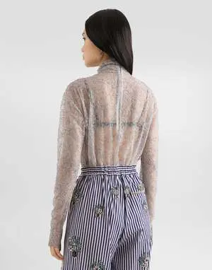 Dolce & Gabbana Chantilly Lace Blouse