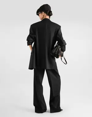 Dolce & Gabbana Wool Gabardine Trousers
