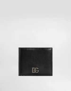 Dolce & Gabbana Tempesta Calfskin Wallet - Black