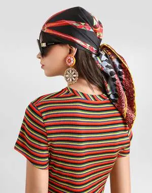 Dolce & Gabbana Striped Jersey T-shirt