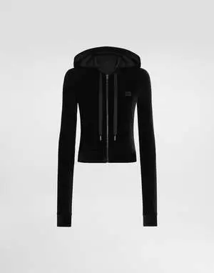 Dolce & Gabbana Chenille Hooded Sweatshirt