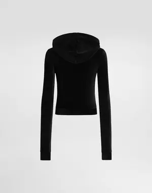 Dolce & Gabbana Chenille Hooded Sweatshirt