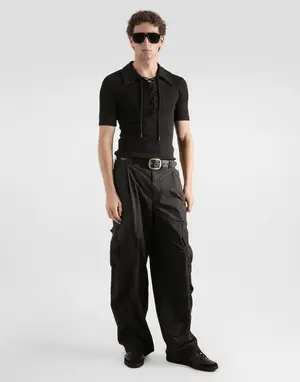Dolce & Gabbana Cotton Interlock Polo T-shirt