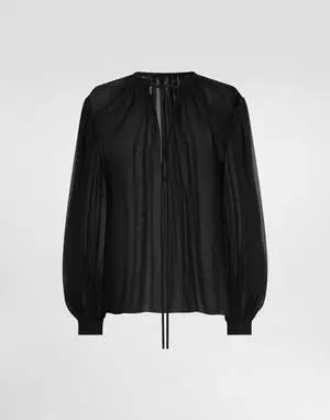 Dolce & Gabbana Silk Chiffon Blouse
