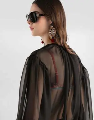 Dolce & Gabbana Silk Chiffon Blouse