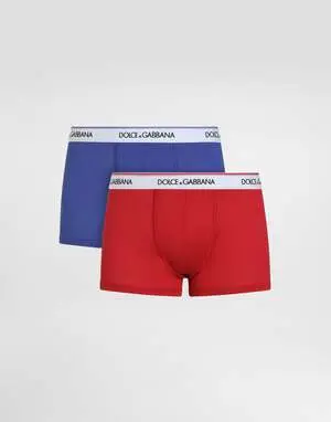 Dolce & Gabbana Bi-pack Jersey Boxers - Multicolor