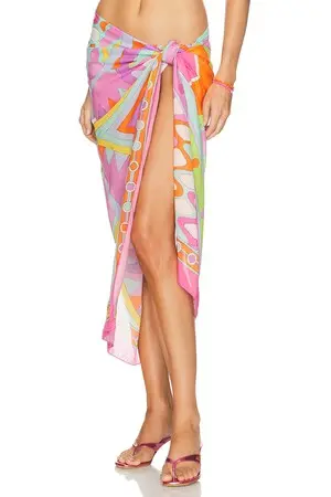 Emilio Pucci Cotton Pareo - Multicolor