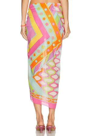Emilio Pucci Cotton Pareo - Multicolor