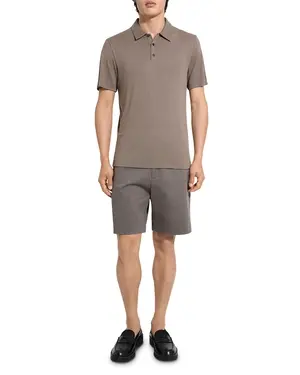 Theory Bron Anemone Jersey Polo Shirt - Morel