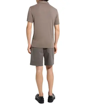 Theory Bron Anemone Jersey Polo Shirt - Morel