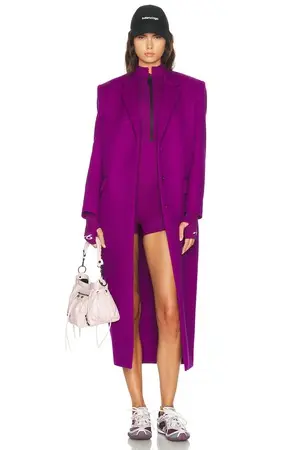 Balenciaga Long Sack Coat