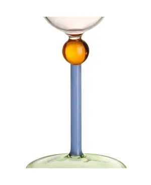 ZSA ZSA ZSU Henan Borosilicate Glass Champagne Glass, 8 Oz