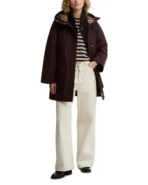 Barbour Rotsea Waterproof Jacket - Fig/muted