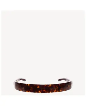 Balenciaga Country Club Side Bb Headband - Havana