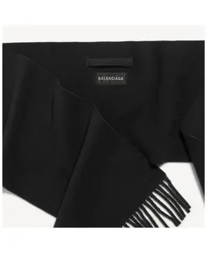 Balenciaga Fringe Scarf