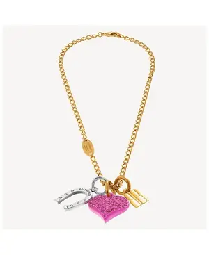 Balenciaga Carousel Horseshoe Collector Necklace - Multicolored