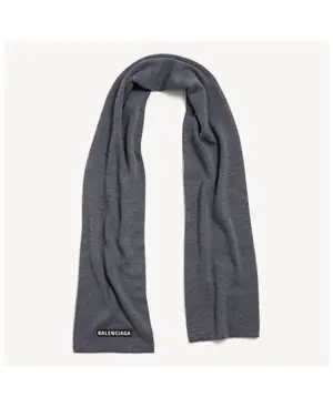 Balenciaga Patch Scarf