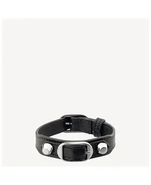 Balenciaga City Bracelet - Black