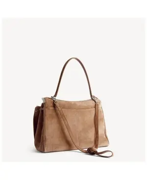 Balenciaga Rodeo Handbag Medium - Noce/white