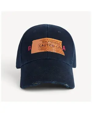 Balenciaga Logo Cap - Navy