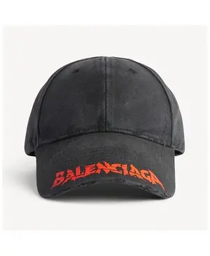 Balenciaga Logo Cap - Black
