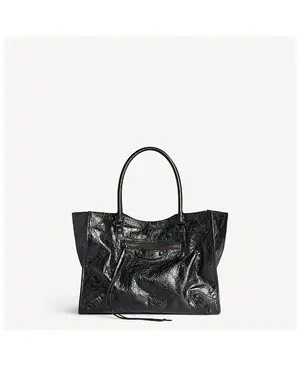 Balenciaga Le City Tote Bag Small - Black
