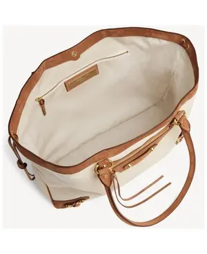 Balenciaga Le City Beach Tote Bag Medium - Beige/camel