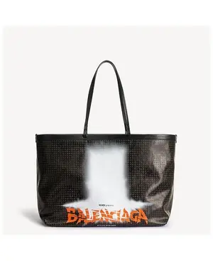 Balenciaga Balenciaga Large Tote Bag Black/orange