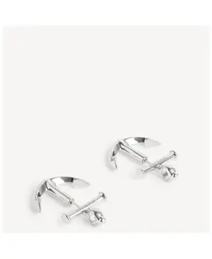 Balenciaga Anchor Earrings
