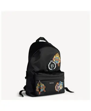 Balenciaga Explorer Backpack - Black/multicolor