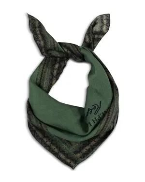 Polo Ralph Lauren Beardana Wool Bandana - Olive Multi
